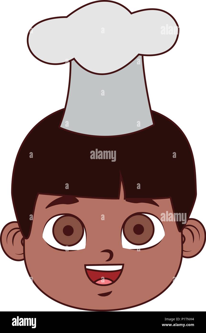 Cute chef boy cartoon Stock Vector Image & Art - Alamy