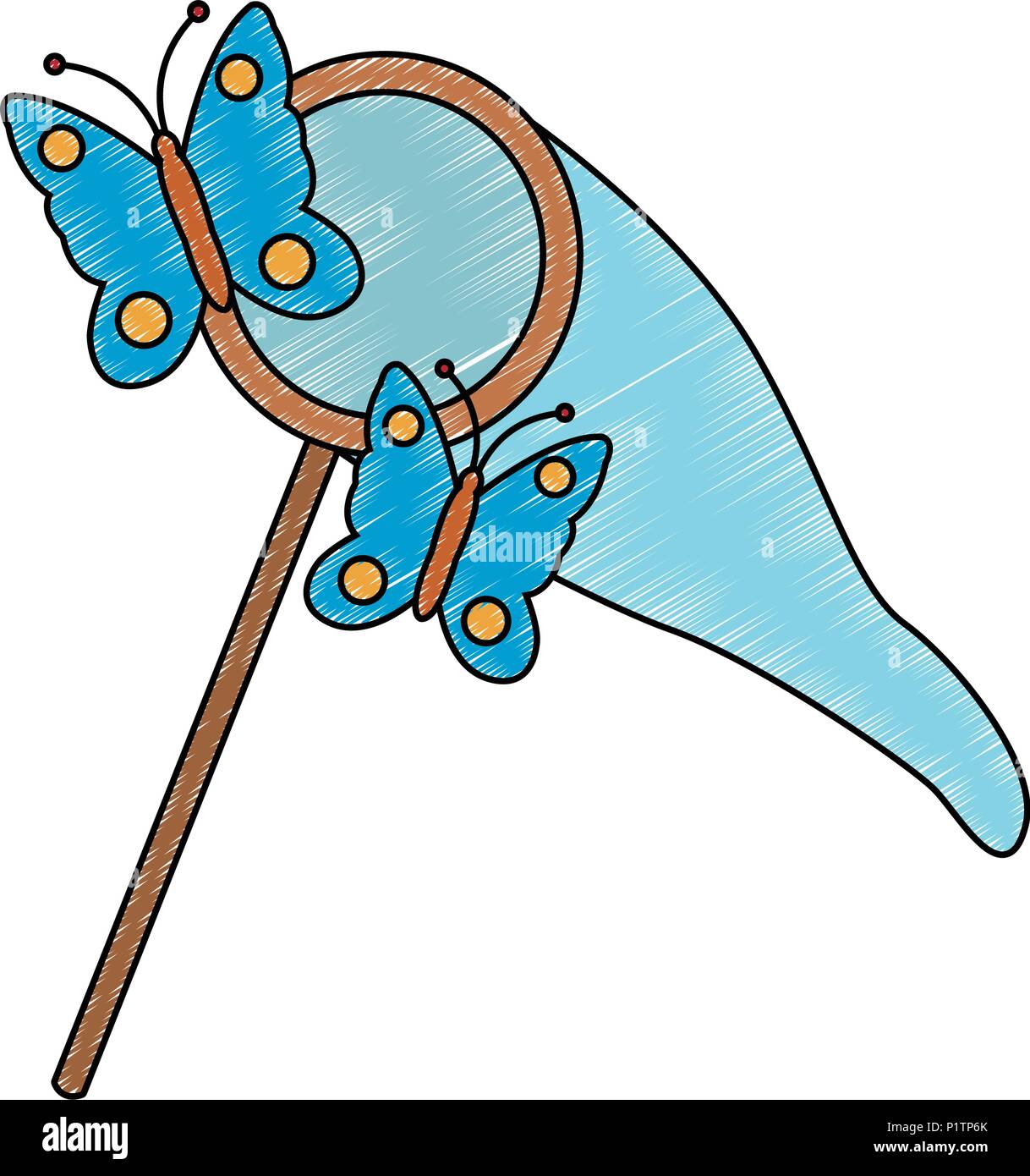 Butterfly Net Cut Out Stock Images & Pictures - Alamy