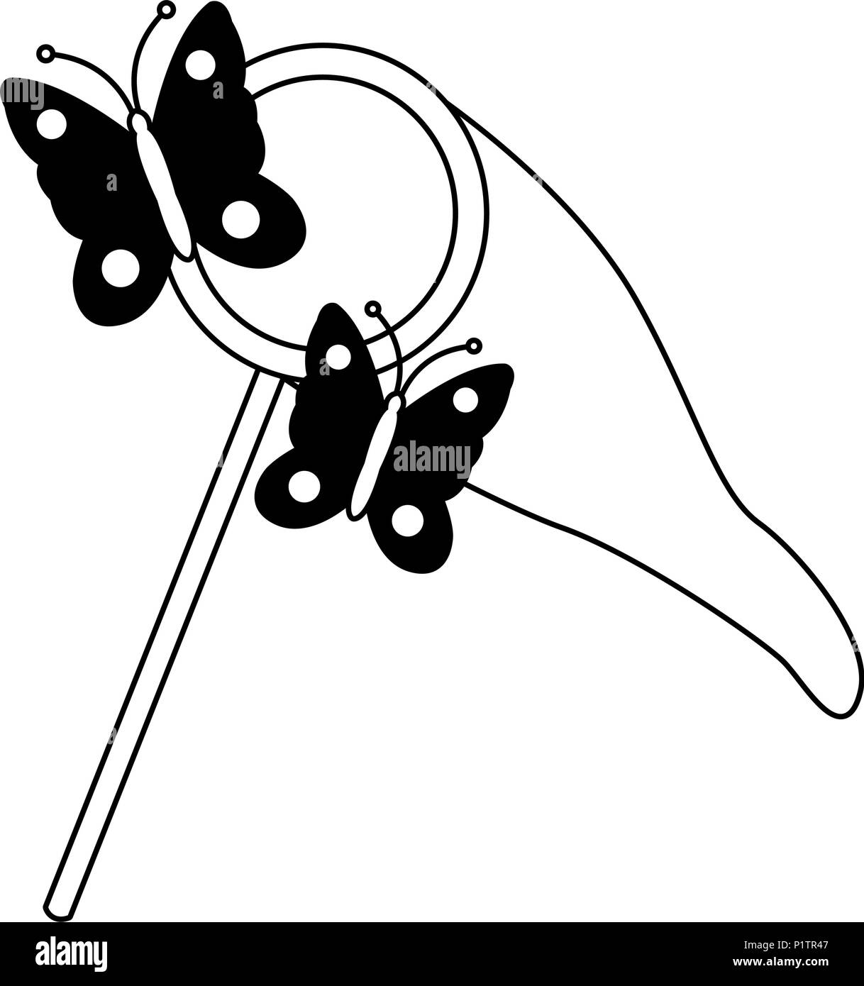 Grid butterfly Black and White Stock Photos & Images - Alamy