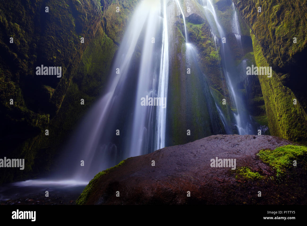 Waterfall cave hi-res stock photography and images - Alamy