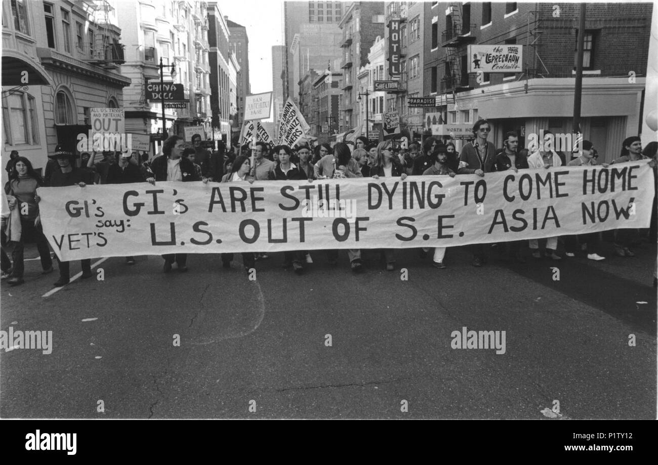 Berkeley in the 60s Riots Stock Photo - Alamy