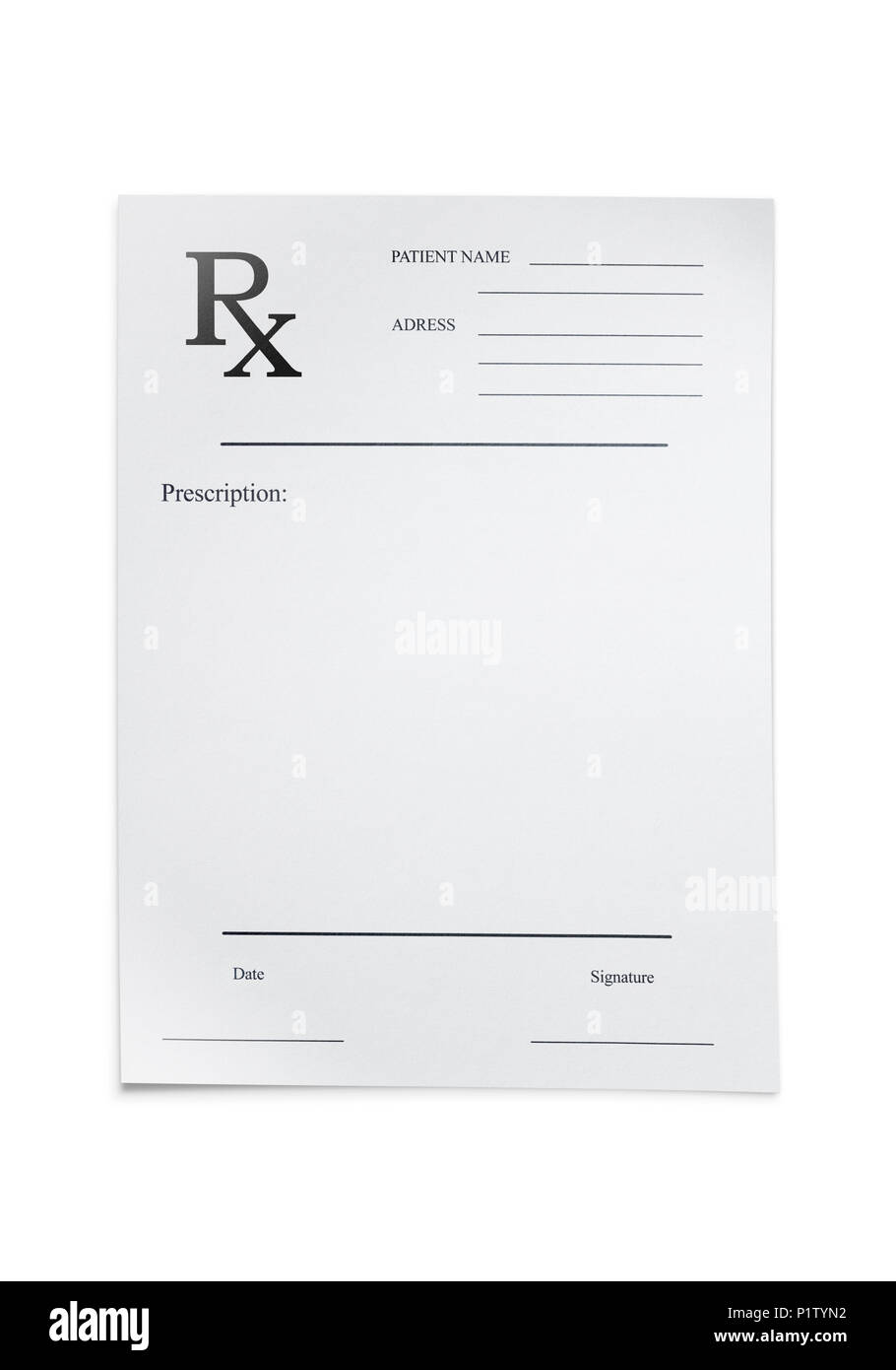 Prescription refill hi-res stock photography and images - Alamy