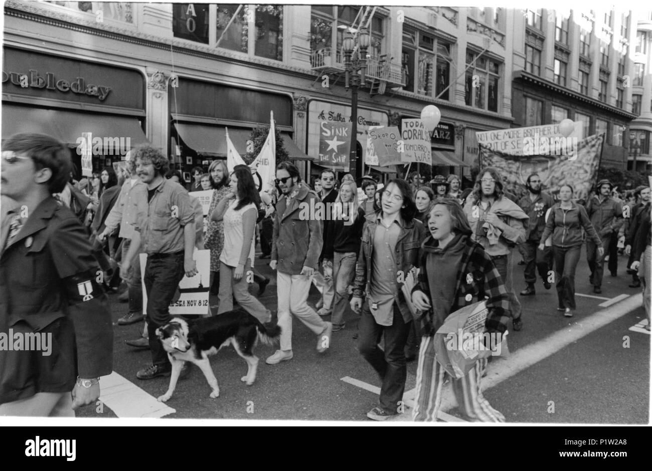 Berkeley in the 60s Riots Stock Photo - Alamy