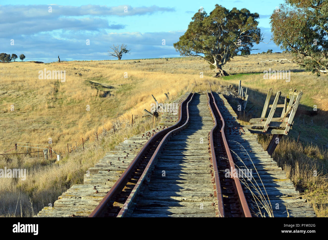 Railway Tracks Abandoned High Resolution Stock Photography and Images ...