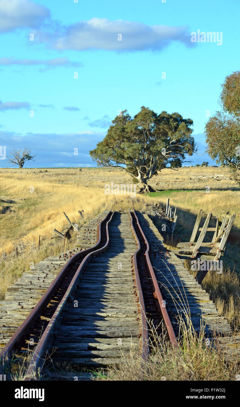 Railway tracks abandoned hi-res stock photography and images - Alamy