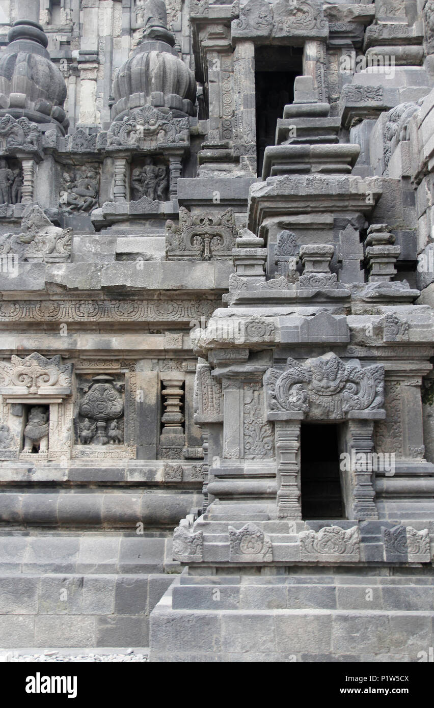 Bas-relief at Prambanan Temple, Yogyakarta, Indonesia Stock Photo - Alamy