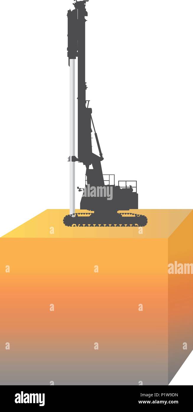 Driven pile hi-res stock photography and images - Alamy