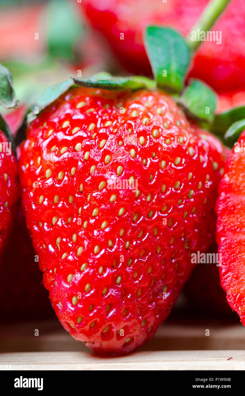 Red berry strawberry Stock Photo - Alamy