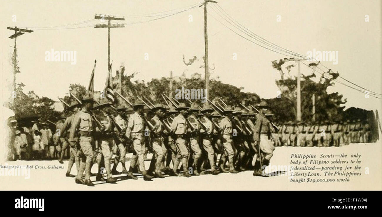 Philippine scouts hi-res stock photography and images - Alamy