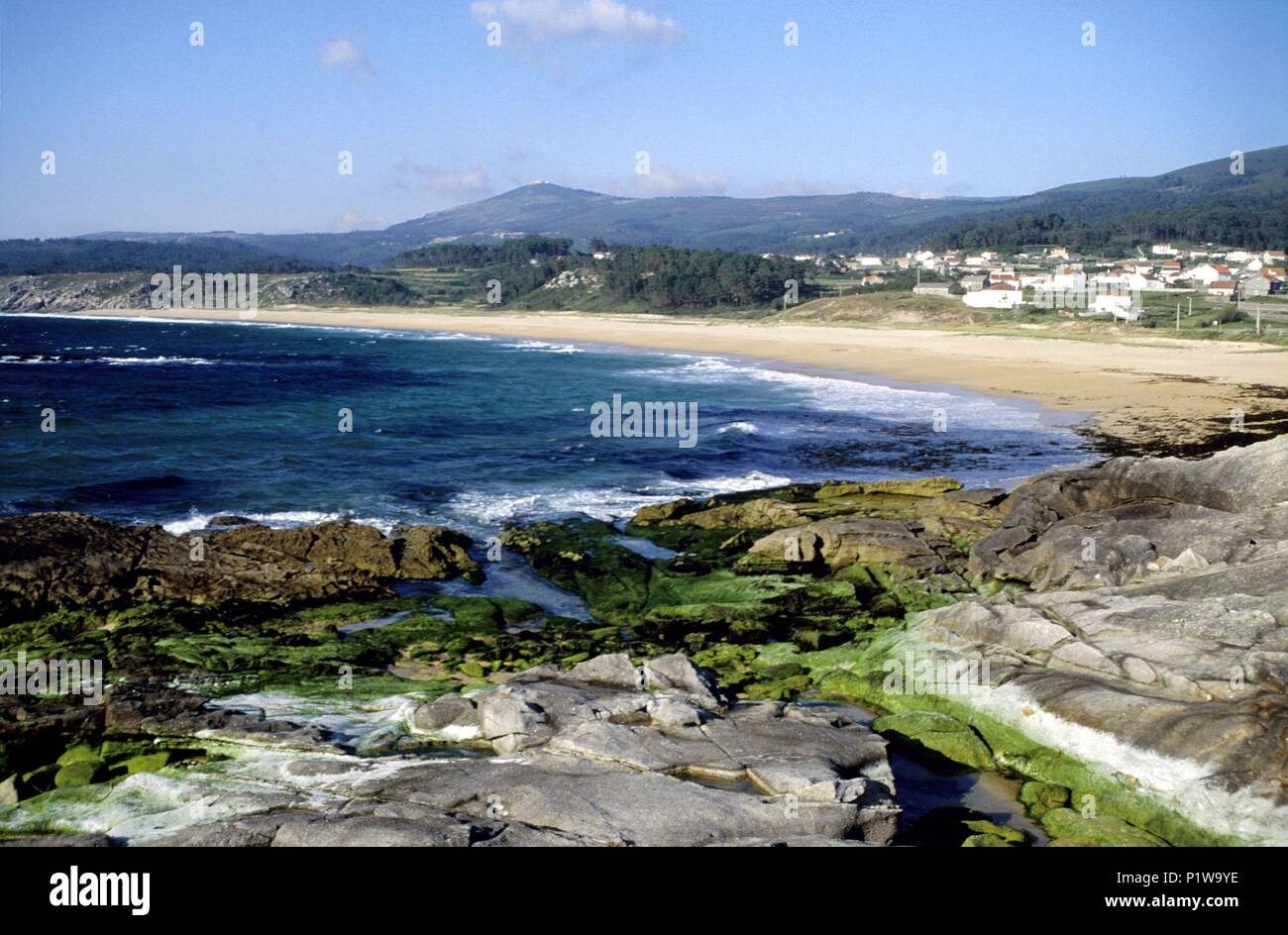 Ría de Muros y Noya / Noia, beach near Queiruga (Rías Bajas / Baixas ...