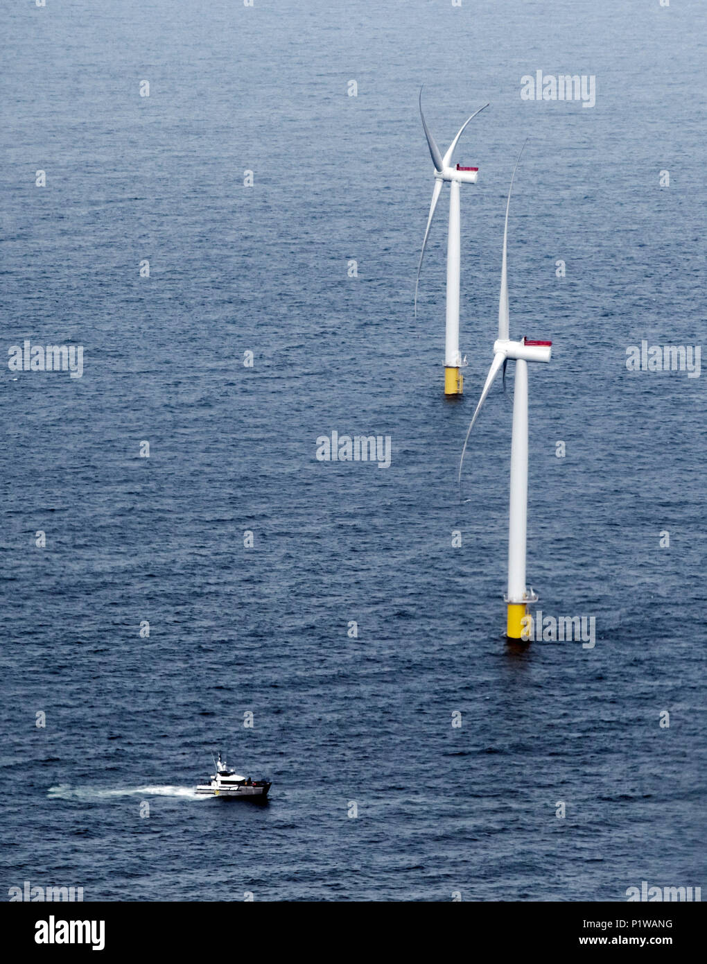 General view of the Race Bank development, the fifth biggest wind farm ... General view of the Race Bank development, the fifth biggest wind farm ...