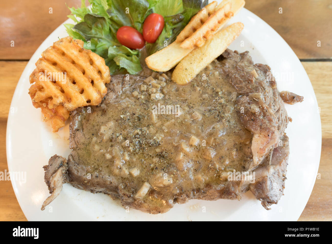 beef steak set Stock Photo - Alamy
