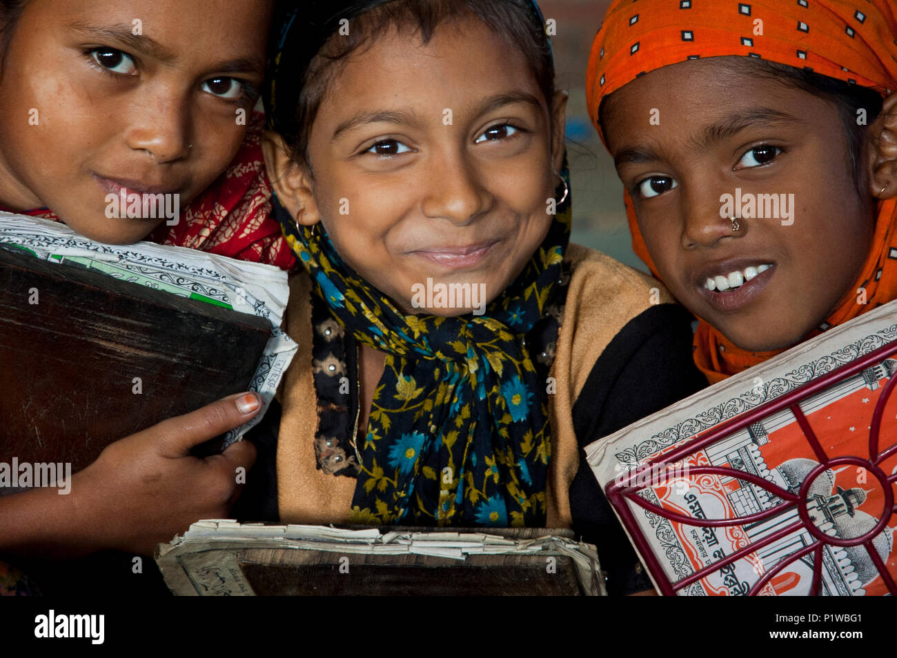 Potrait of Maktab students. Maktab an Arabic word meaning schools for ...