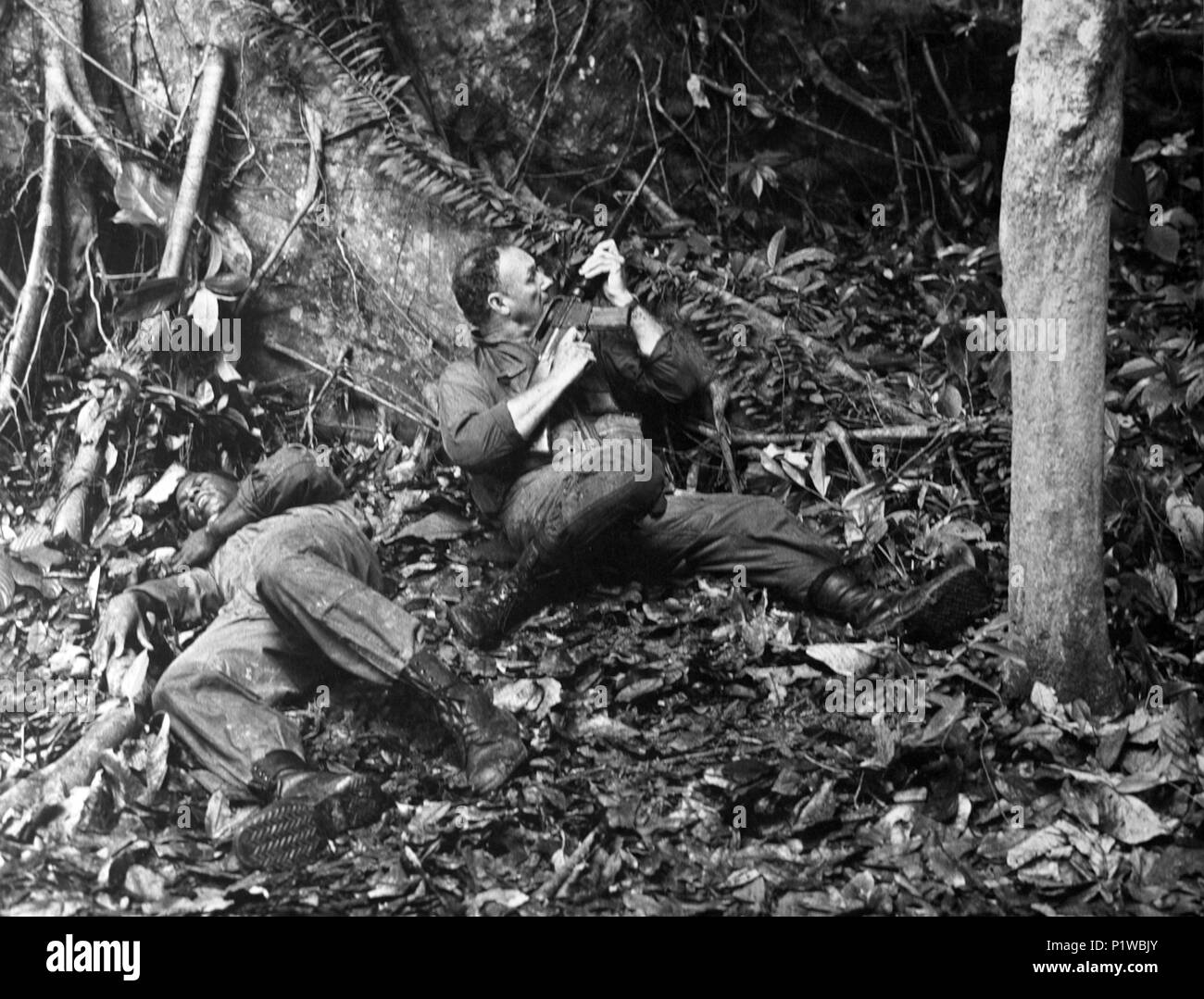 Danny glover gene hackman bat 21 Black and White Stock Photos & Images ...