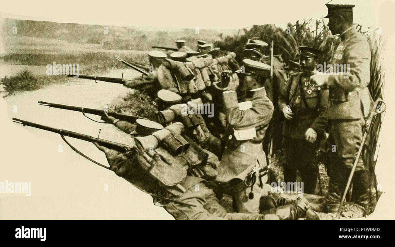 (1919) pic16 - Japanese troops in Siberia Stock Photo - Alamy