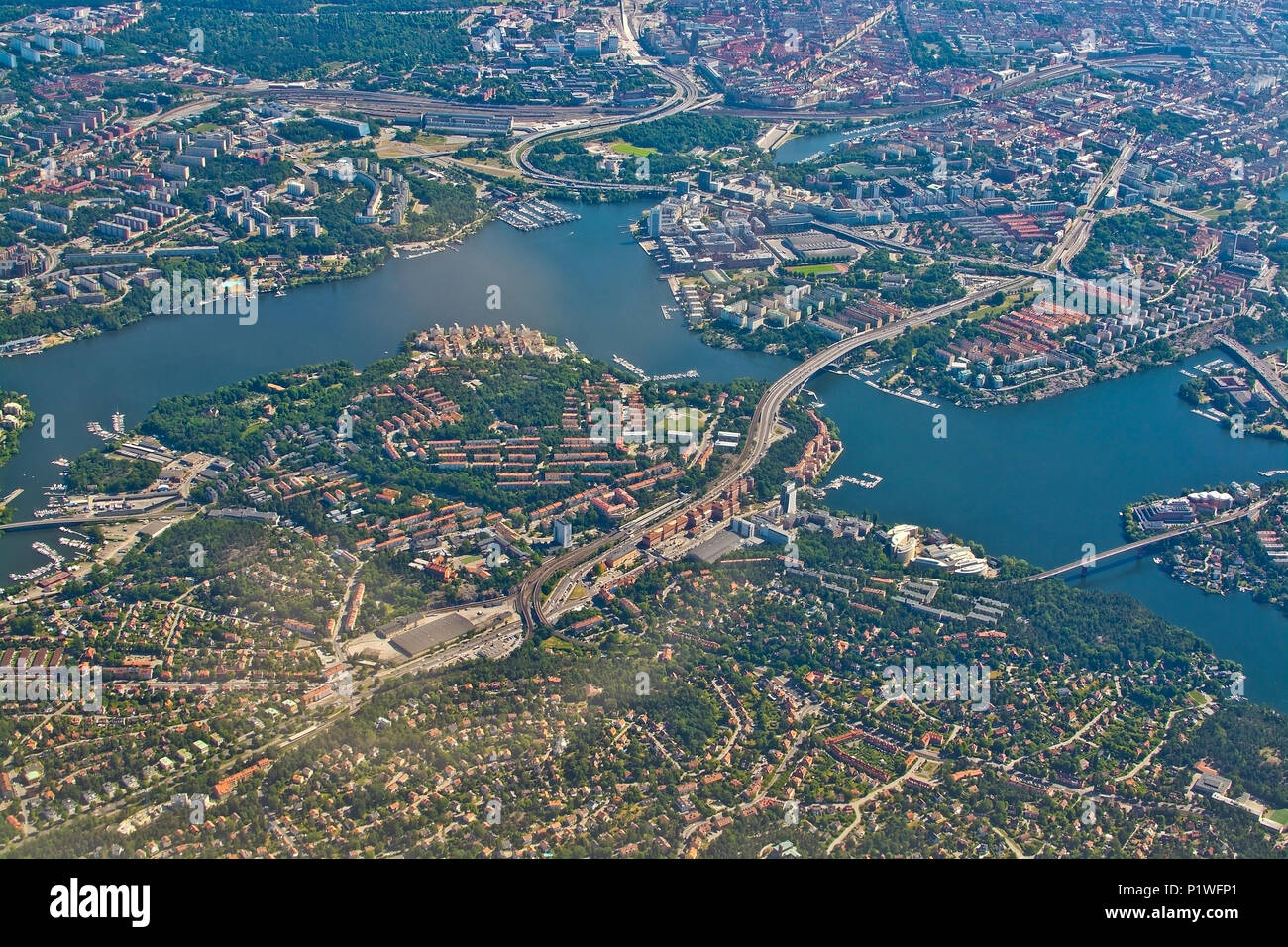 Traneberg bridge hi-res stock photography and images - Alamy