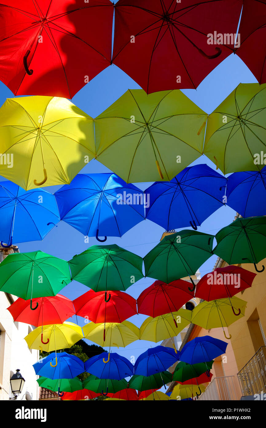 Umbrella umbrellas colourful colorful hi-res stock photography and ...