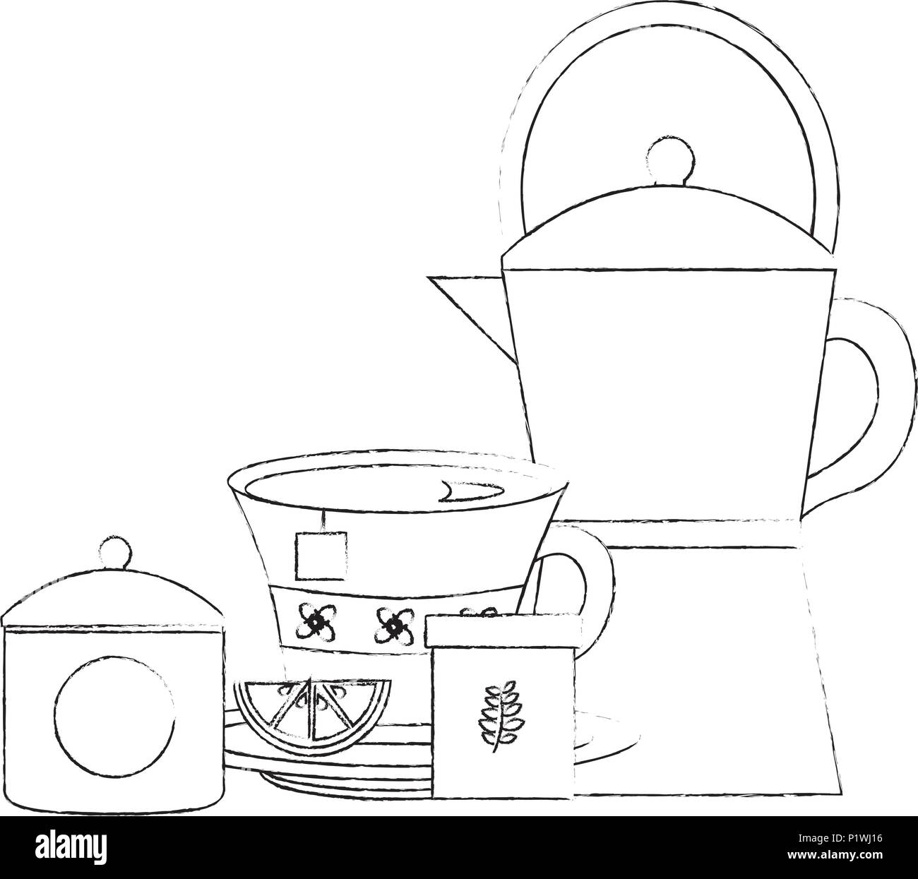 Teaball Stock Vector Images - Alamy