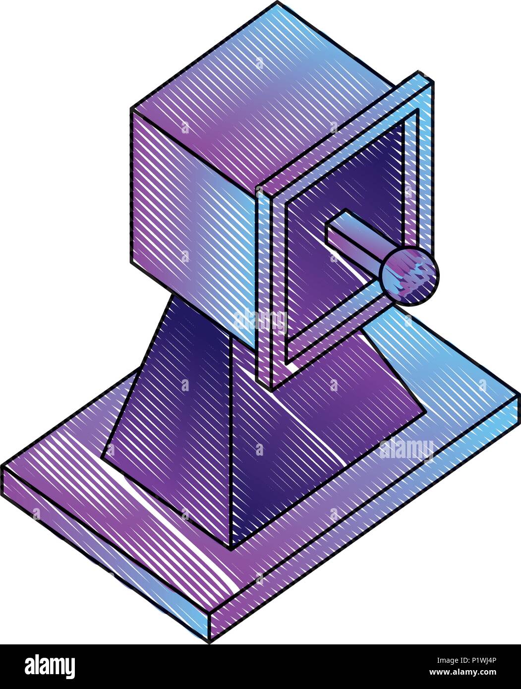 antenna radar communication for broadcasting vector illustration ...