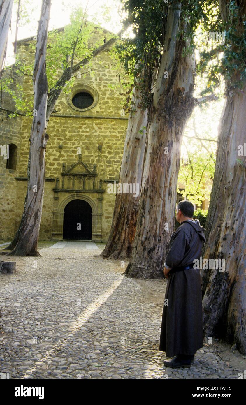 Monasterio de / Yuste monastery; place where King Carlos I stand his ...