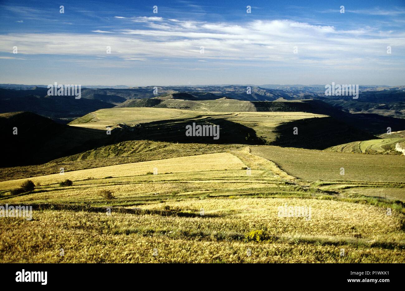 El Maestrazgo region; landscape Stock Photo - Alamy
