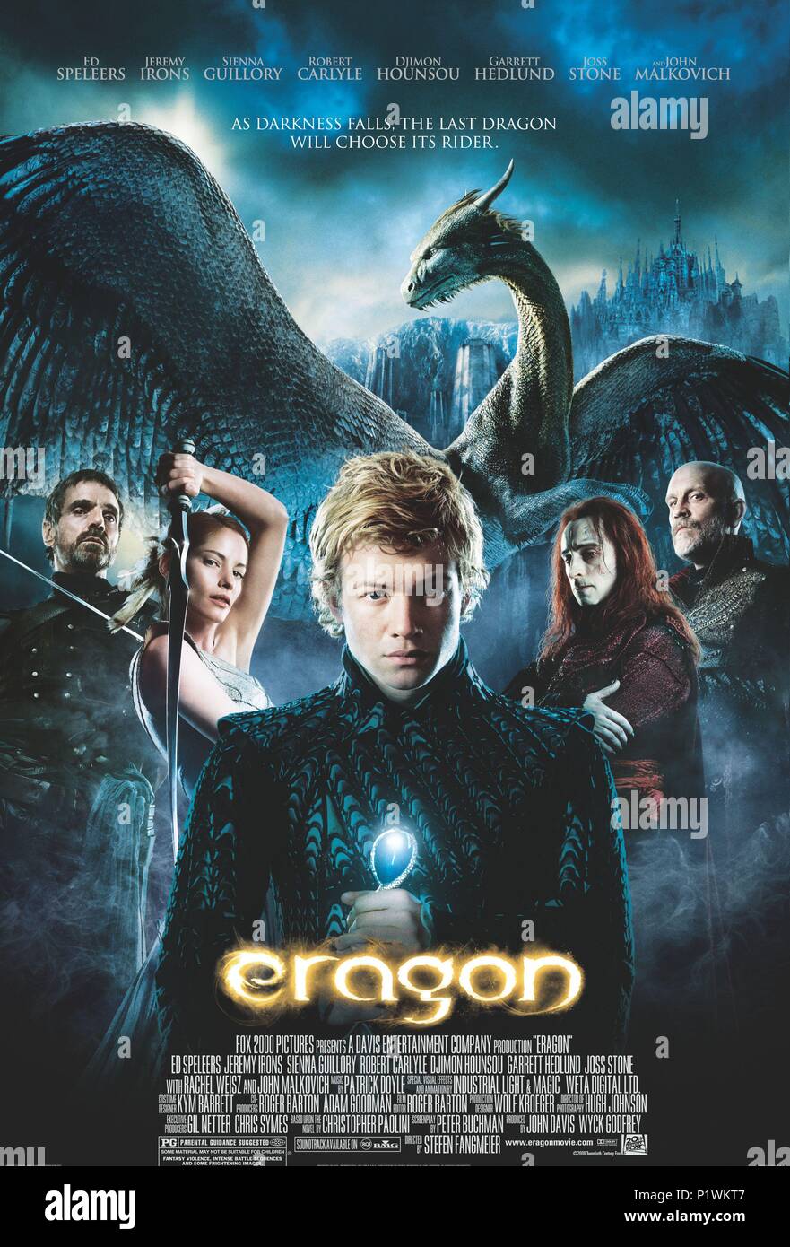 Original Film Title: ERAGON. English Title: ERAGON. Film Director ...