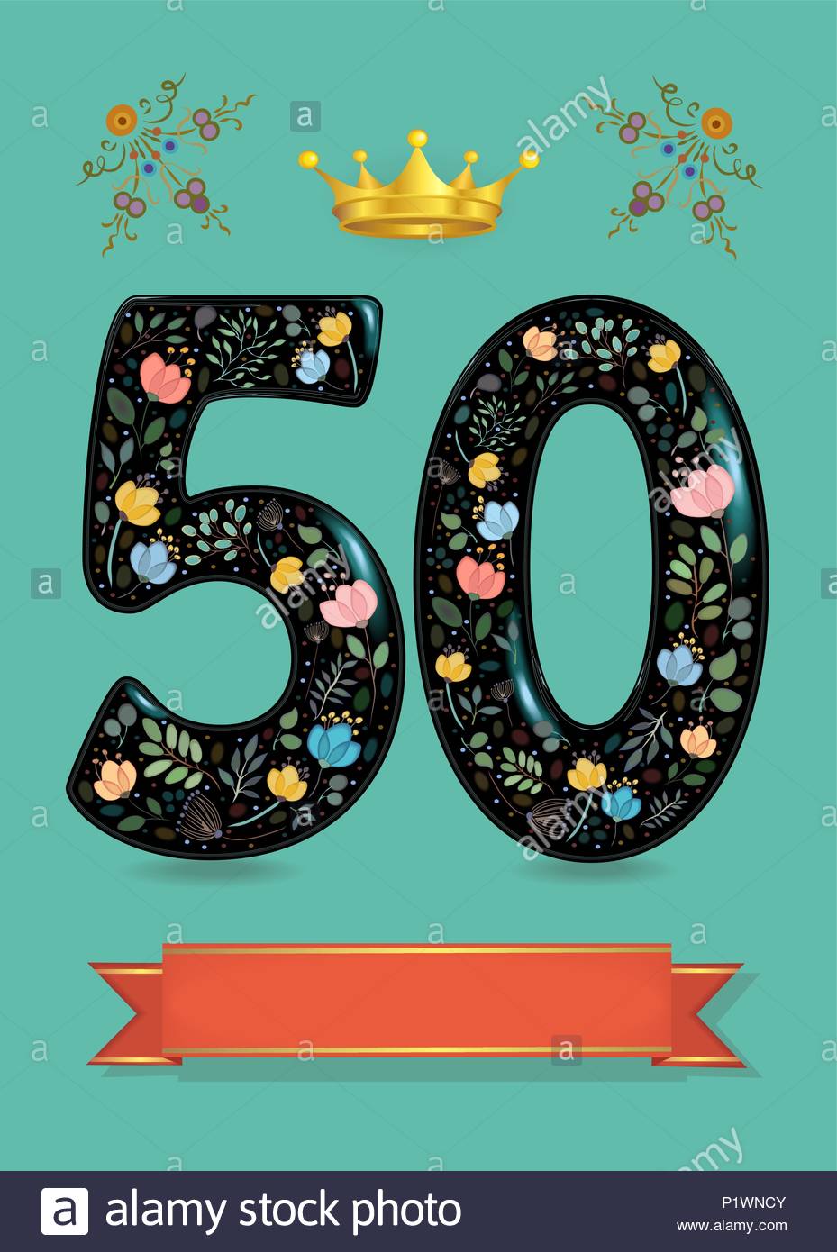 Number 50 Stock Vector Images - Alamy