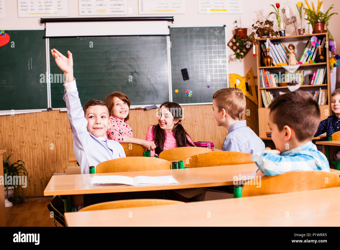 pupils have fun together Stock Photo - Alamy
