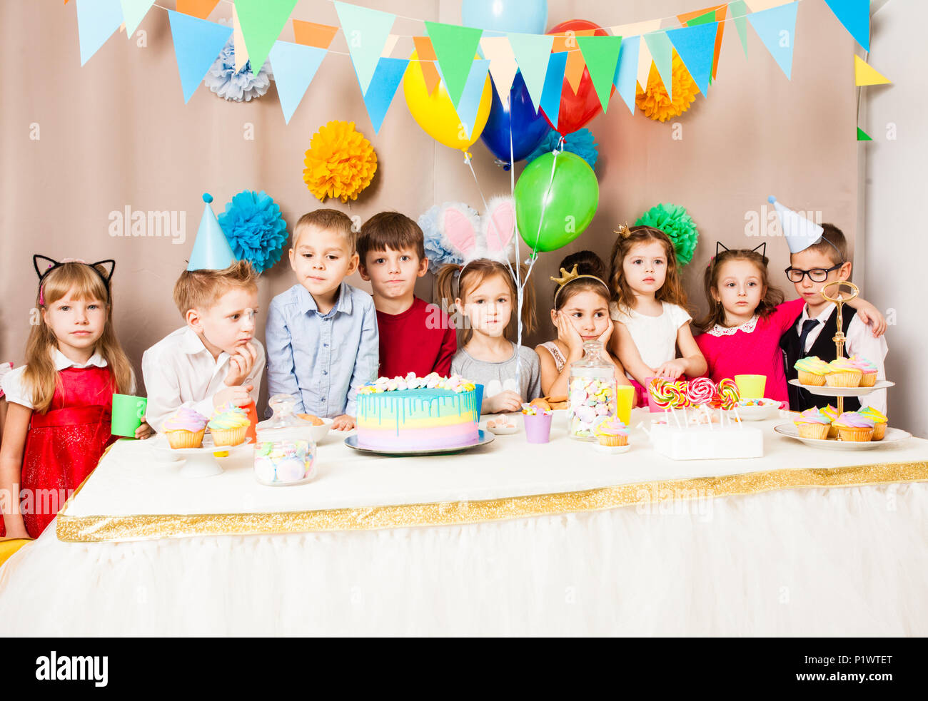 Happy birthday party Stock Photo - Alamy