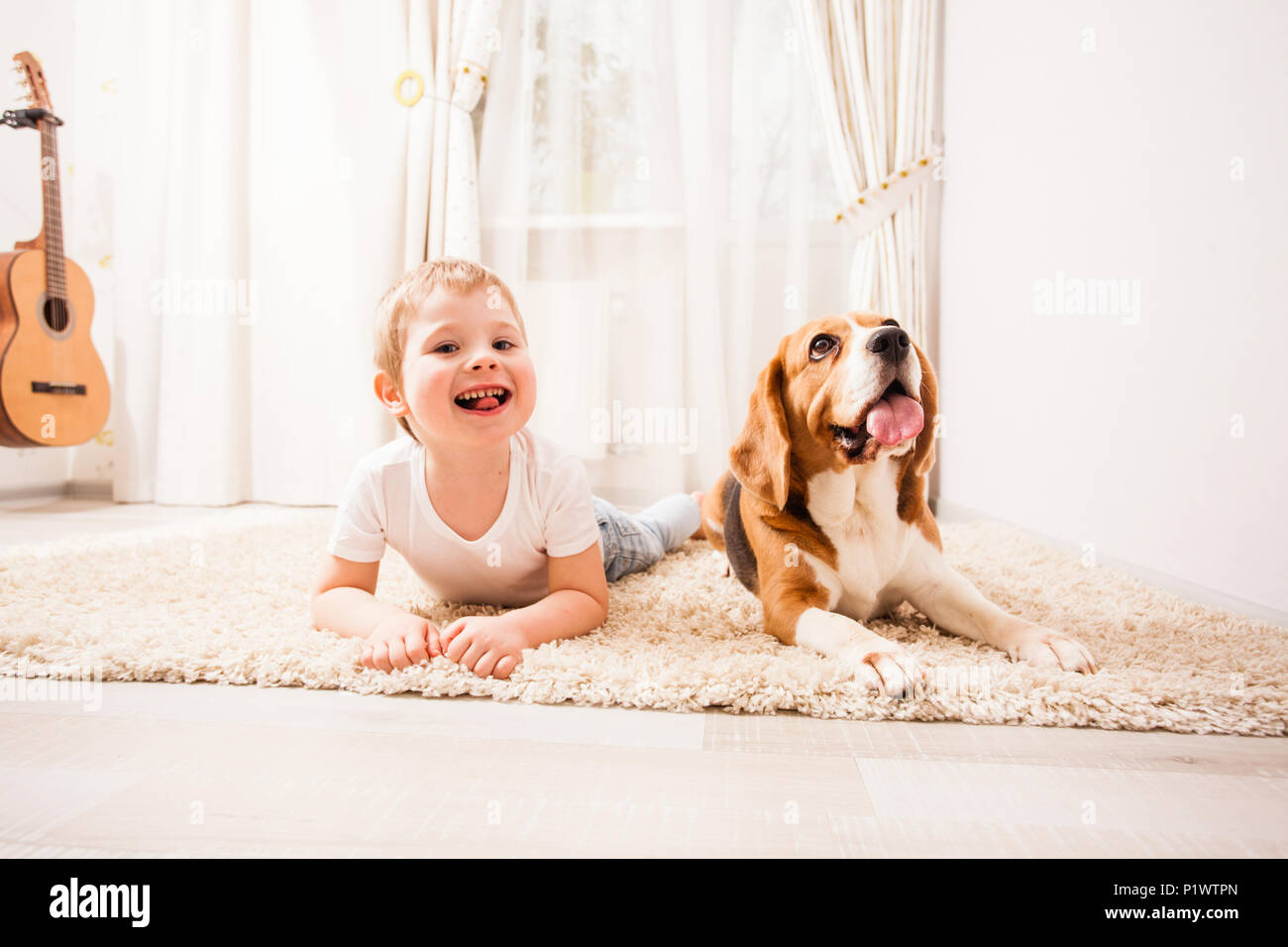 we both like music Stock Photo - Alamy