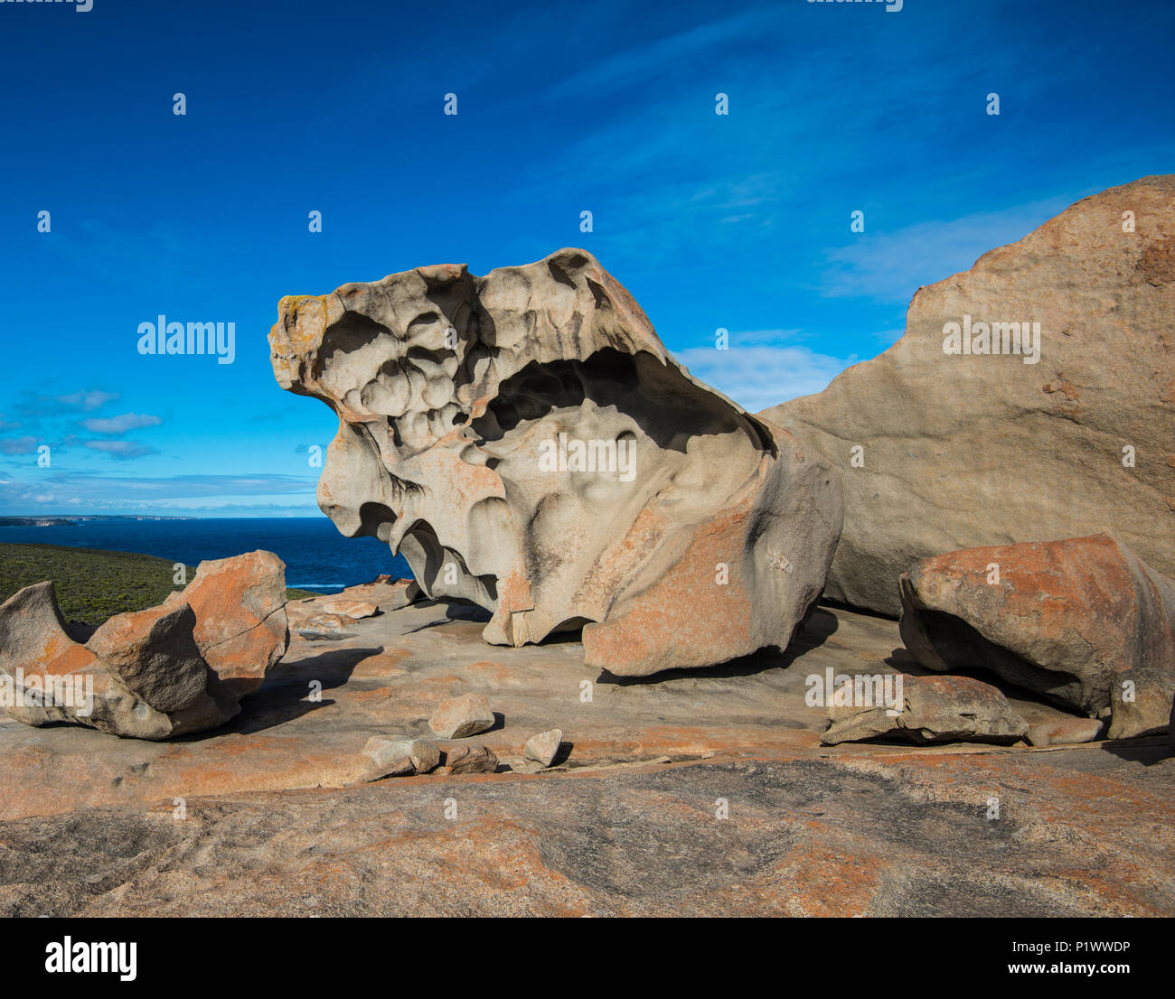 The Remarkable Rocks of Kangaroo Island - boulders eroded by wind and ...