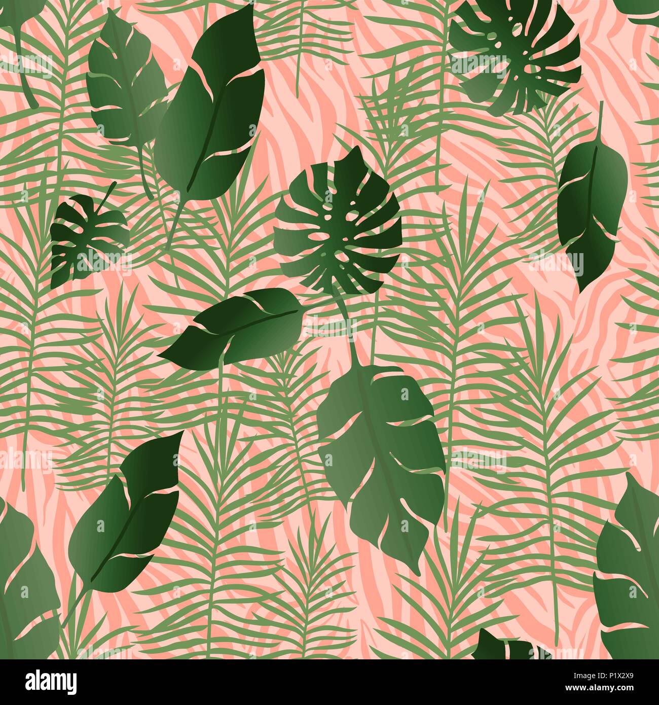 Nice green leaf Stock Vector Images - Alamy