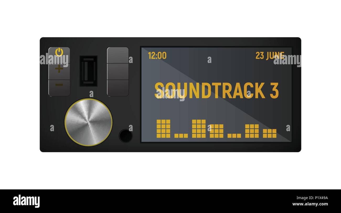 Screen in car Cut Out Stock Images & Pictures - Alamy