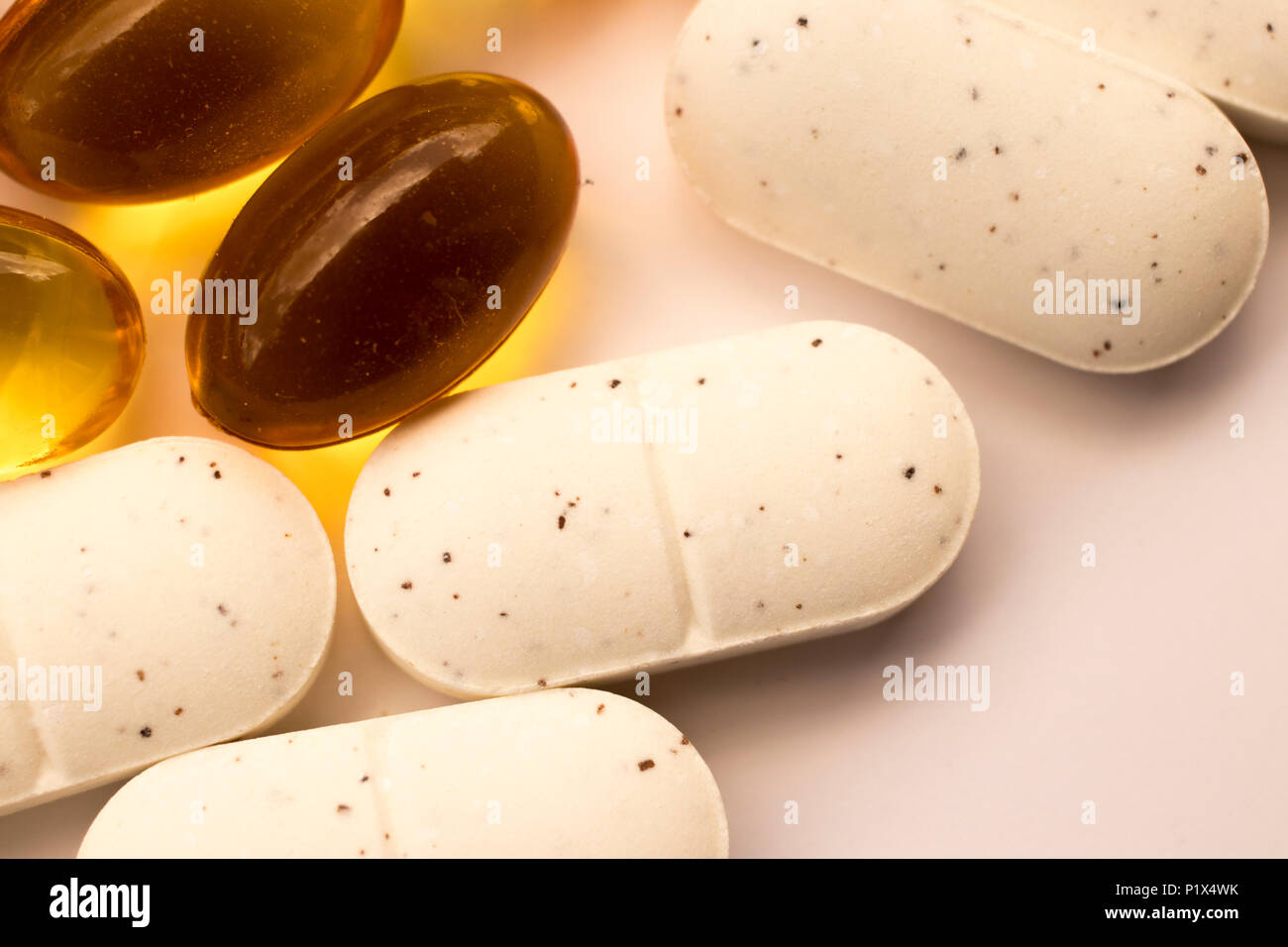 Cod fish liver oil capsules and vitamin mineral health natural ...