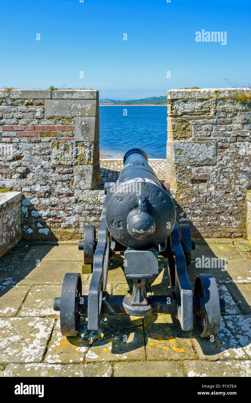 FORT GEORGE ARDERSIER INVERNESS SCOTLAND VIEW FROM FORT WITH CANNON ...