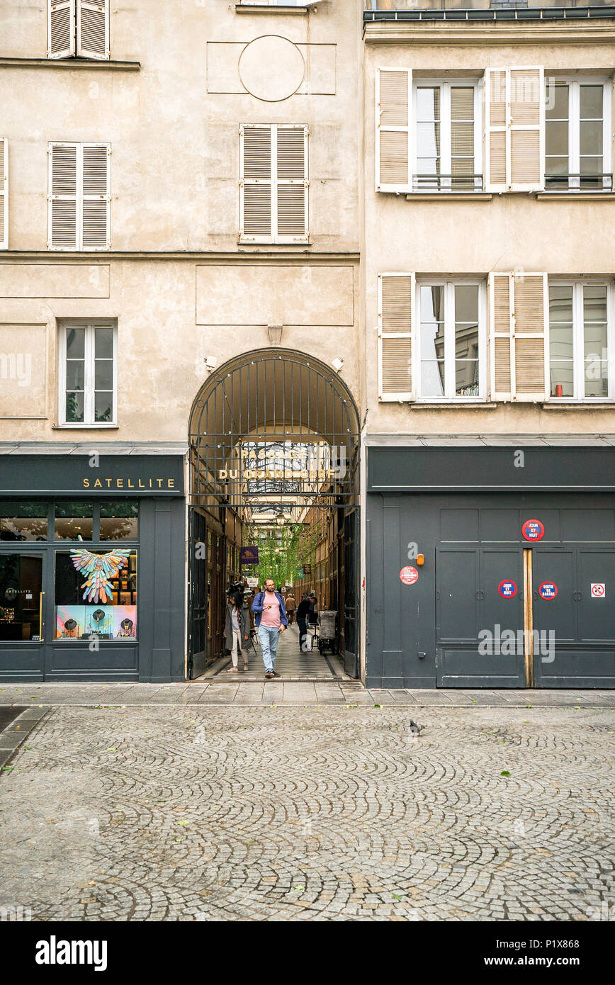Passage du Grand Cerf in the 2nd arrondissement, is one of Paris ...