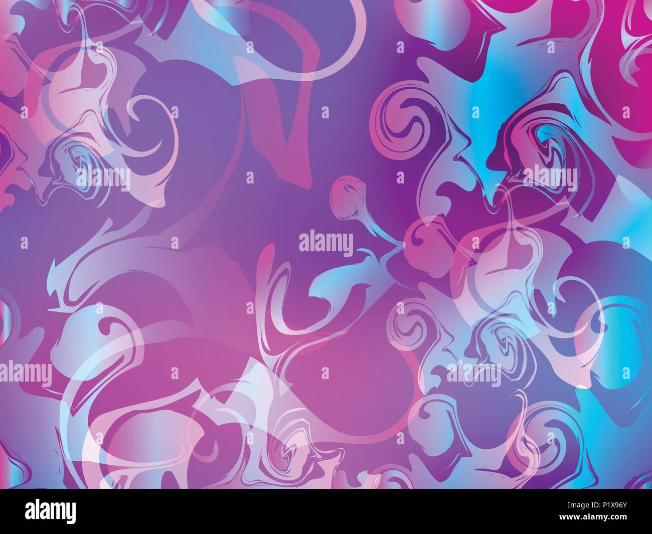 Marble gradient design. Marbling watercolor abstract background. Fluid ...