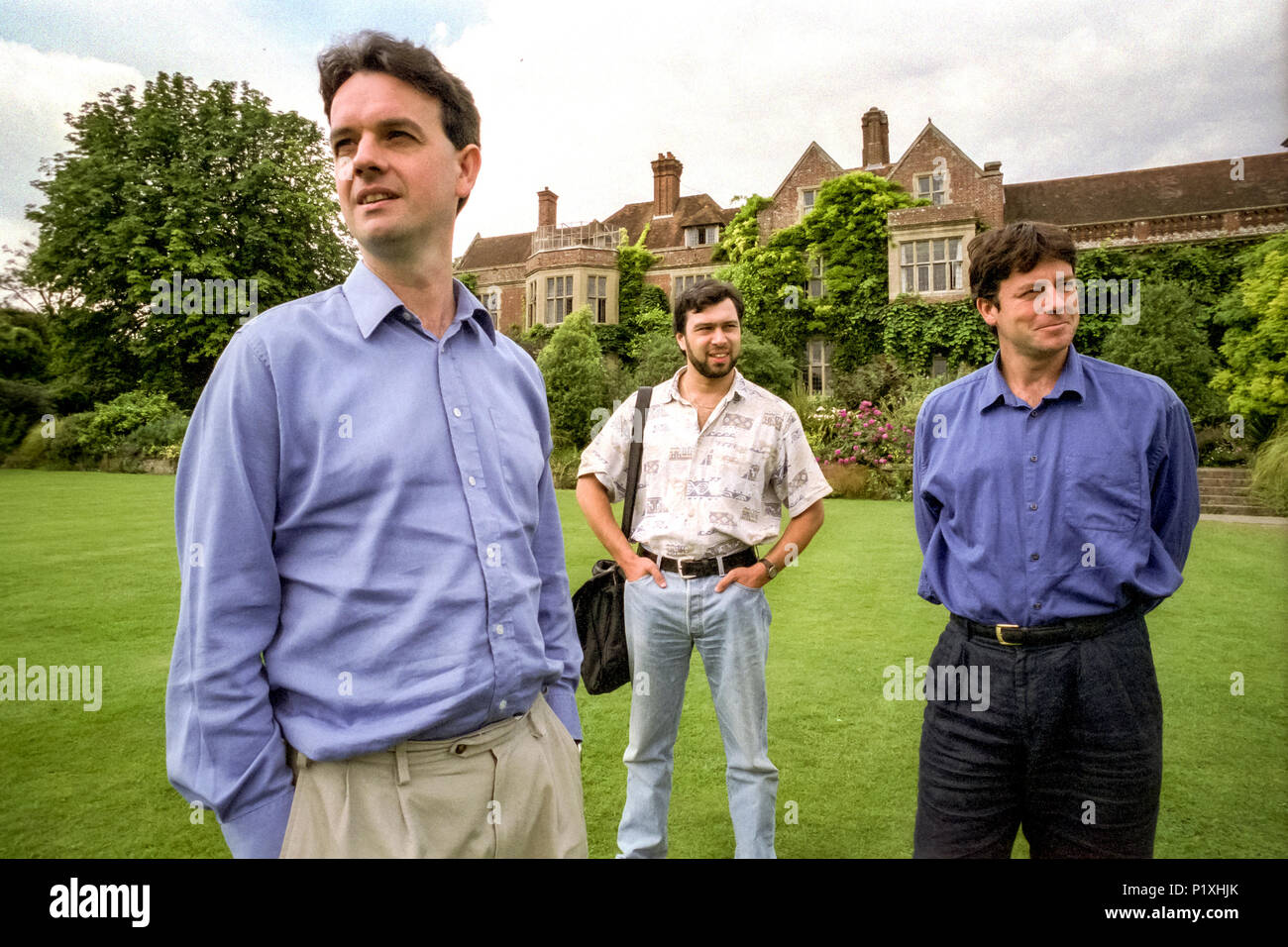 David Pickard, Vladimir Jorowski and Gus Christie at Glyndebourne Stock ...