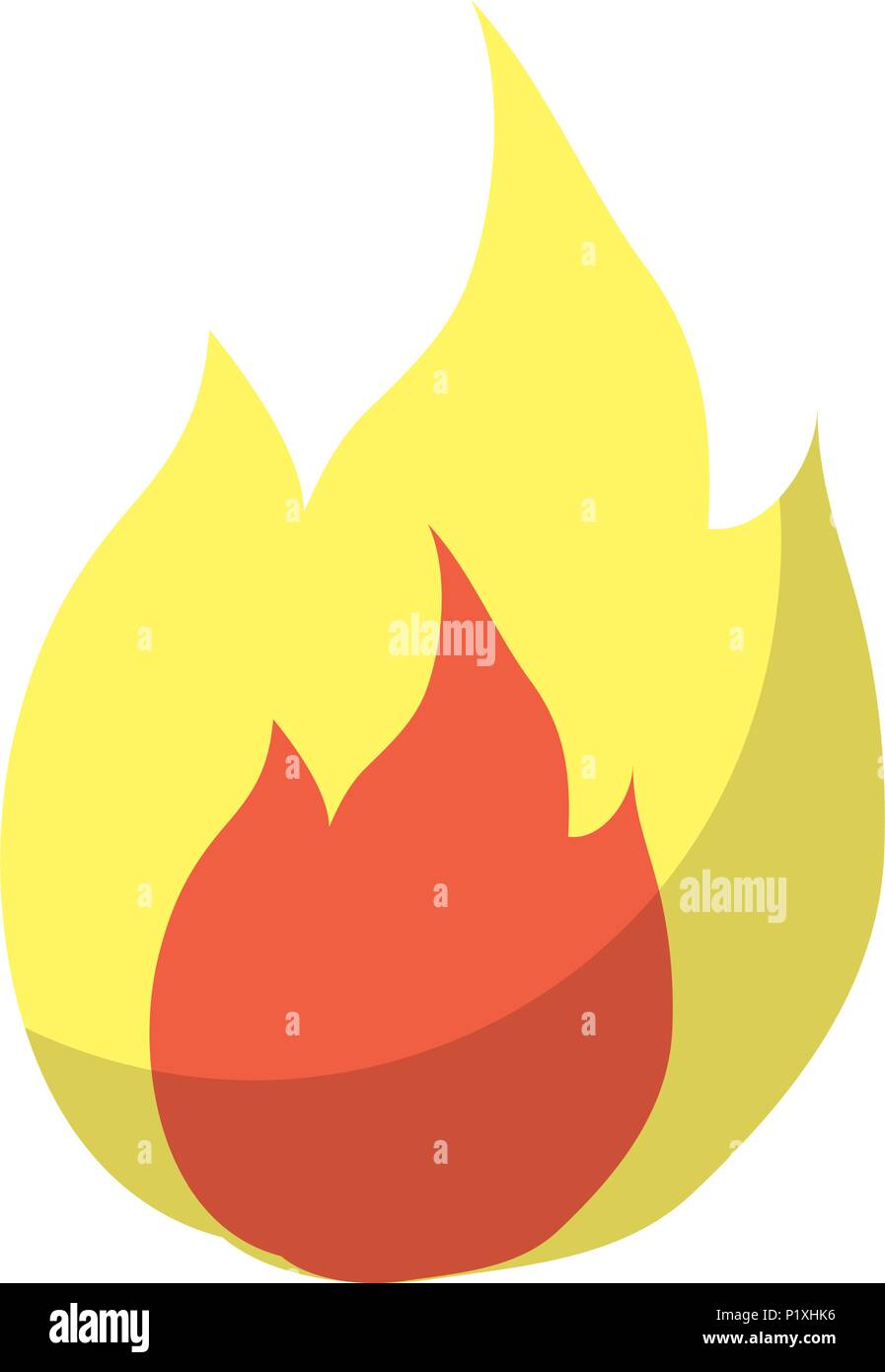 hot fire danger flame design Stock Vector Image & Art - Alamy