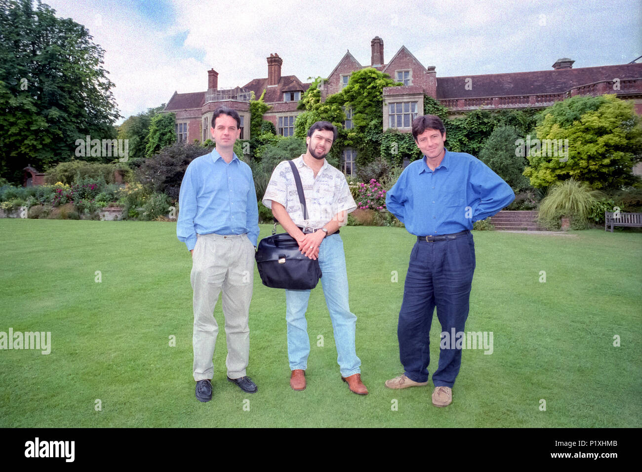 David Pickard, Vladimir Jorowski and Gus Christie at Glyndebourne Stock ...