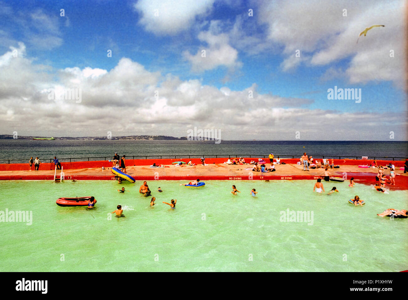 The seawater lido at Shoalstone, Brixham, Devon Stock Photo - Alamy