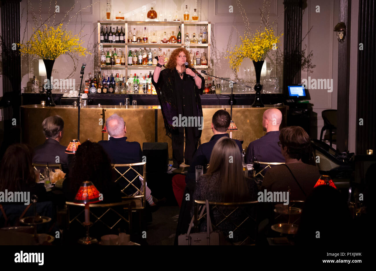 New York, NY - June 11, 2018: Sarah Rice performs at Two E Lounge as ...