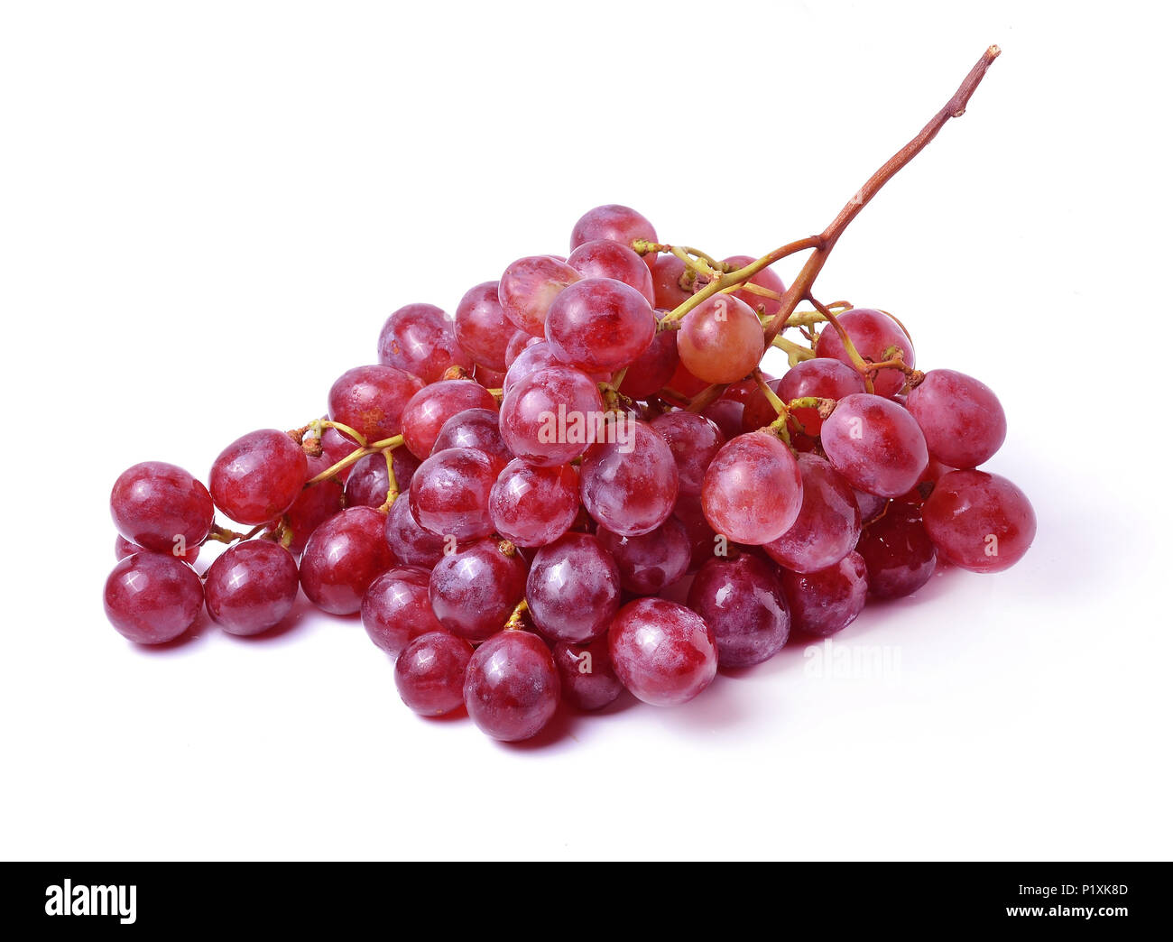 Grape Isolated On White Background Stock Photo - Alamy