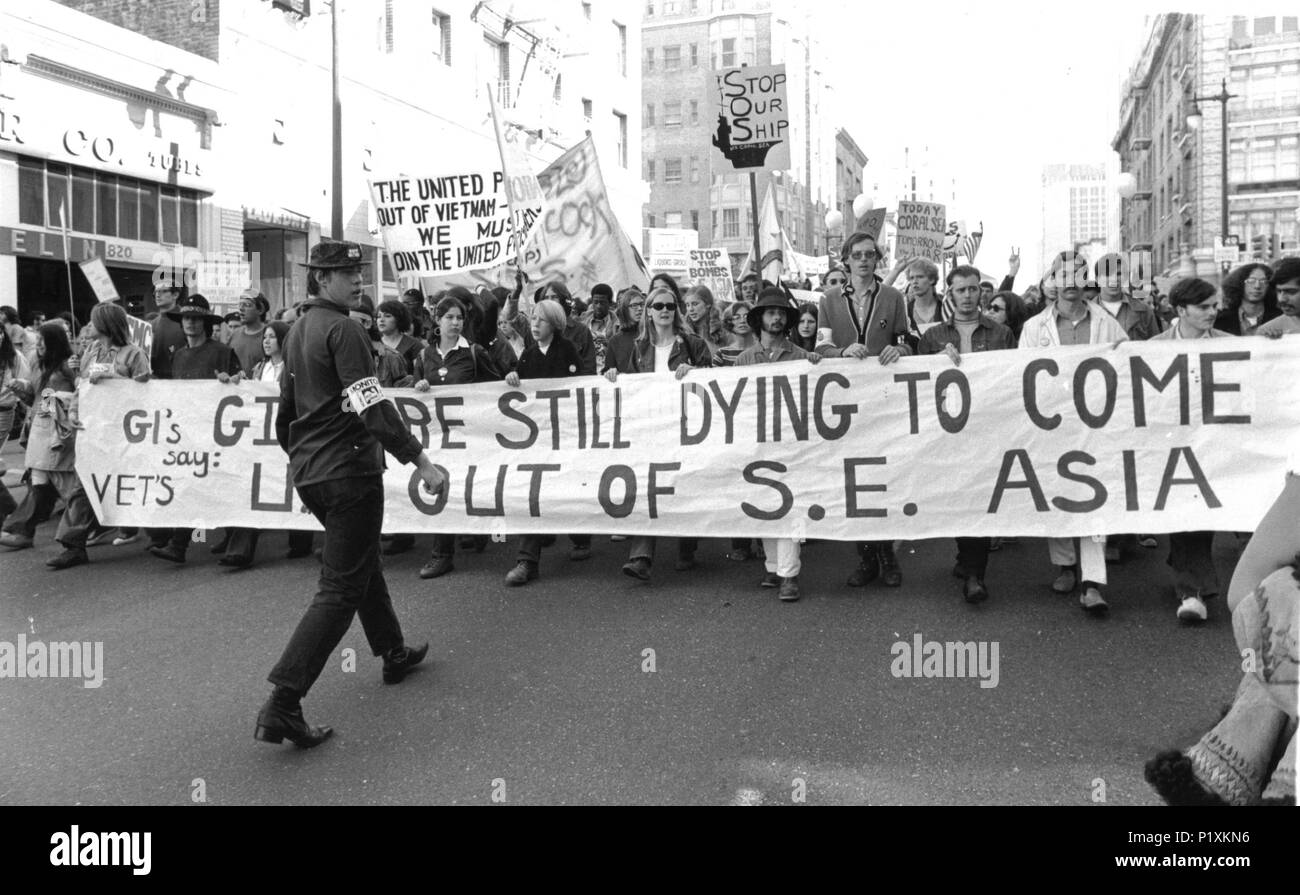 Berkeley in the 60s Riots Stock Photo - Alamy