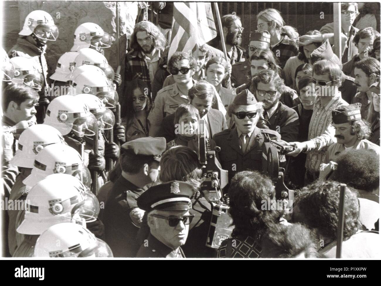 Berkeley in the 60s Riots Stock Photo - Alamy