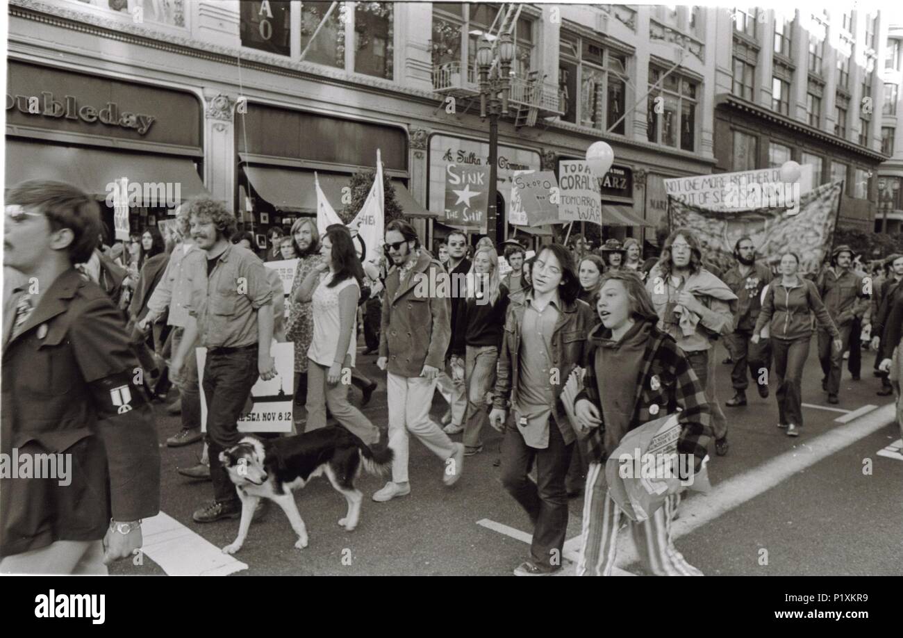 Berkeley in the 60s Riots Stock Photo - Alamy