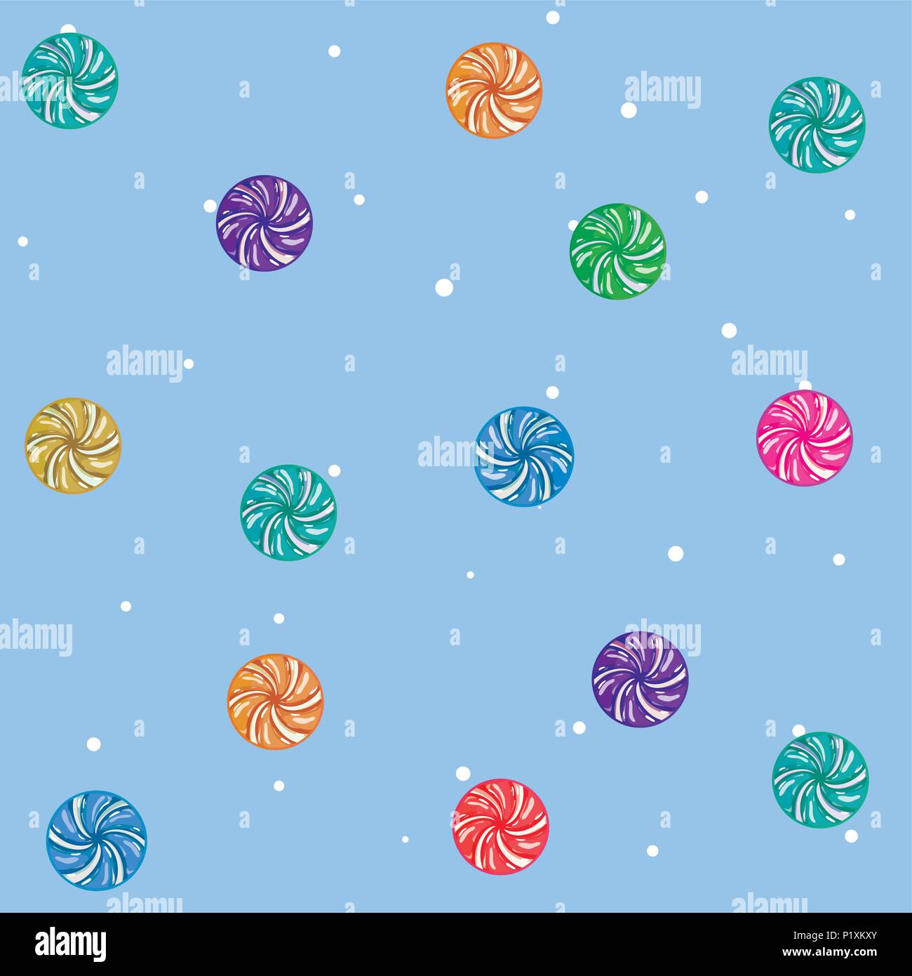 Imprimir Candy pattern background Stock Vector Image & Art - Alamy