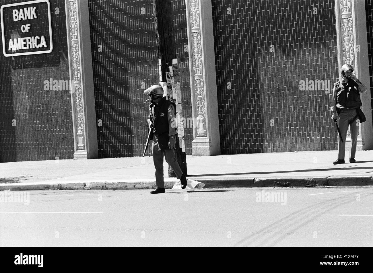 Berkeley in the 60s Riots Stock Photo - Alamy