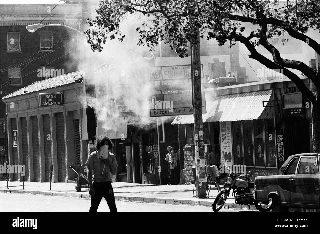 Berkeley in the 60s Riots Stock Photo - Alamy