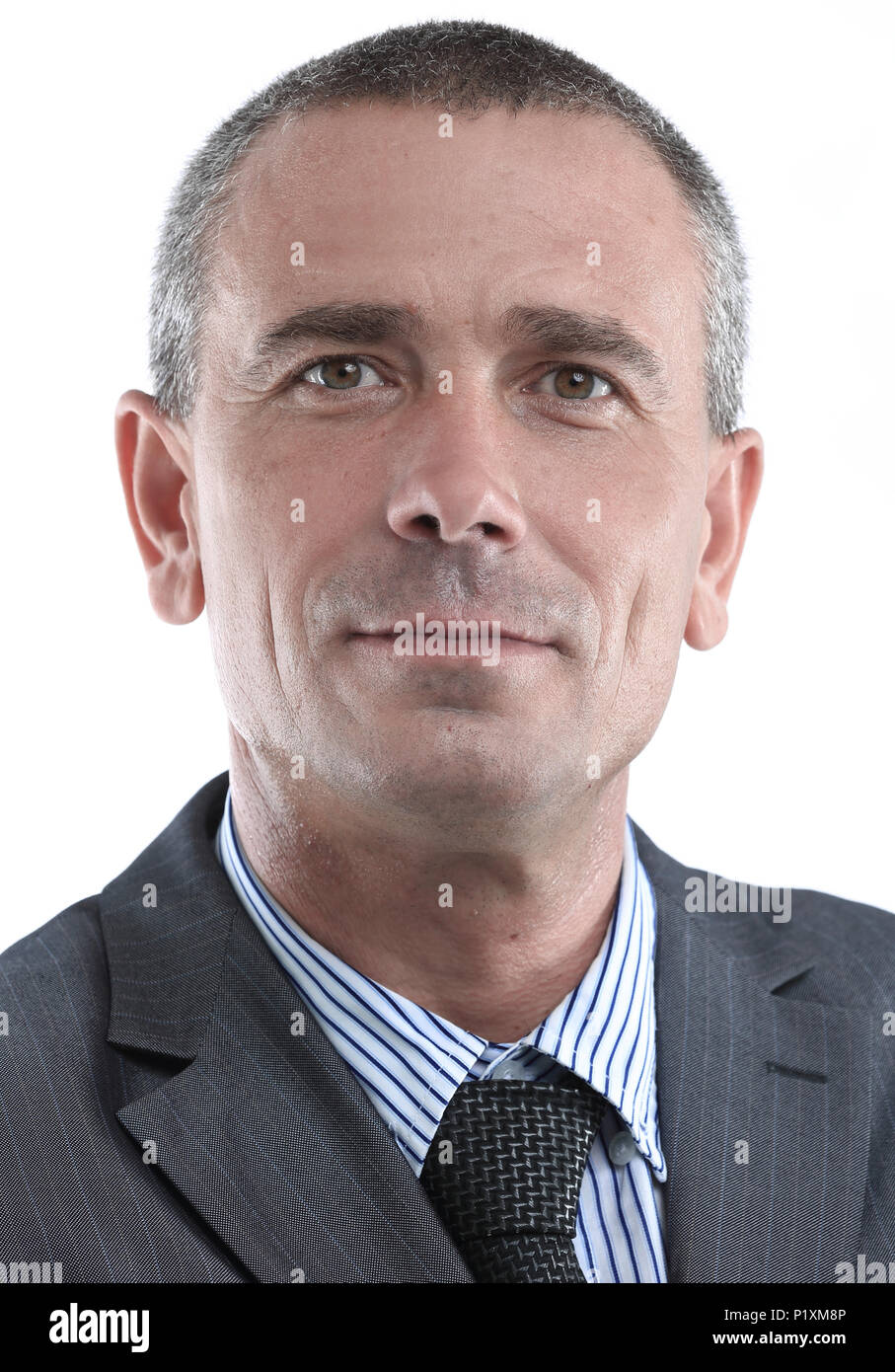 face of a successful businessman Stock Photo - Alamy